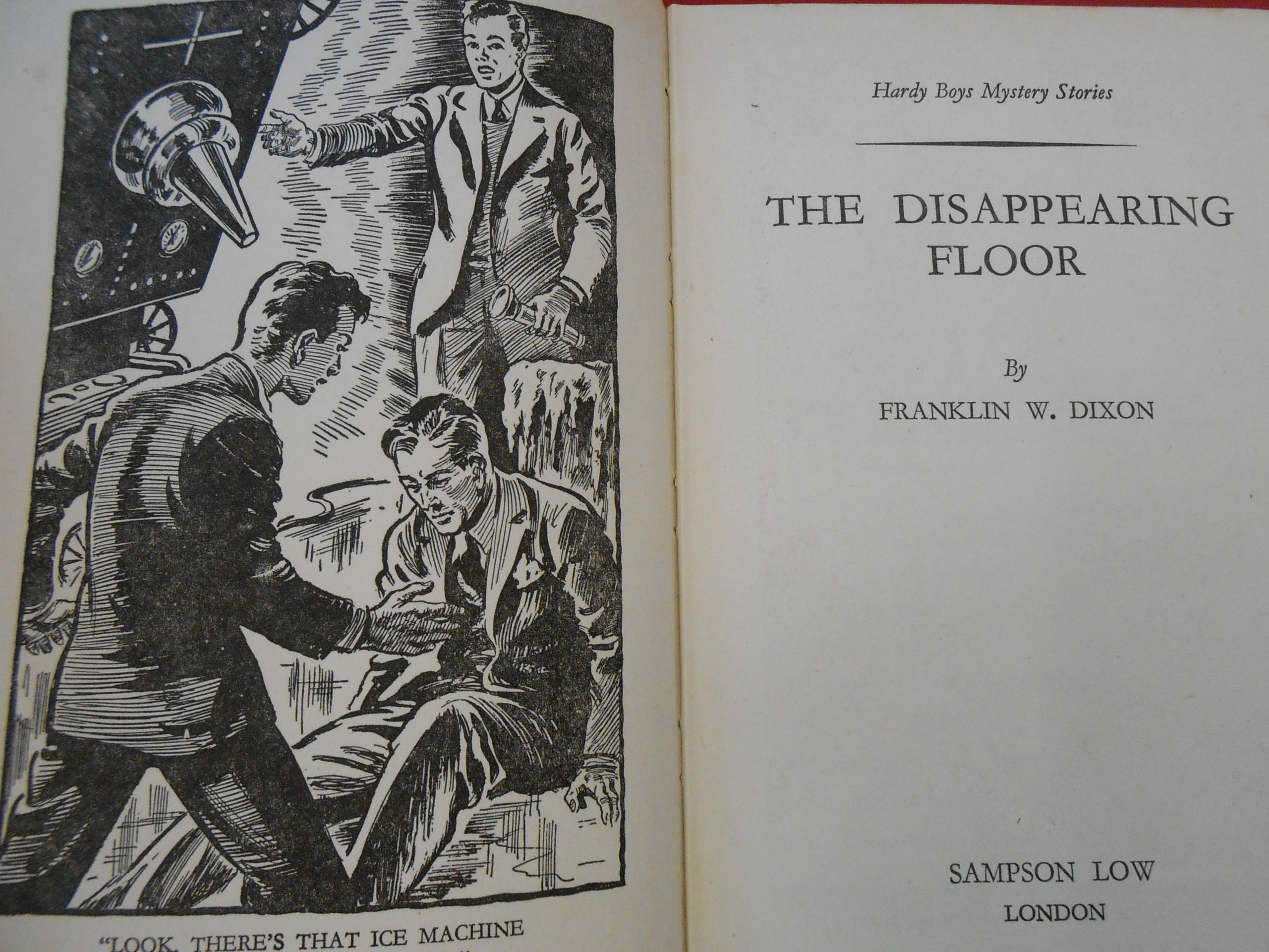 The Disappearing Floor by Franklin W. Dixon | Goodreads