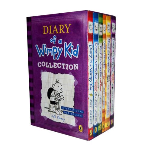 Diary of Wimpy Kid 6 Books Box Set Collection by Jeff Kinney | Goodreads