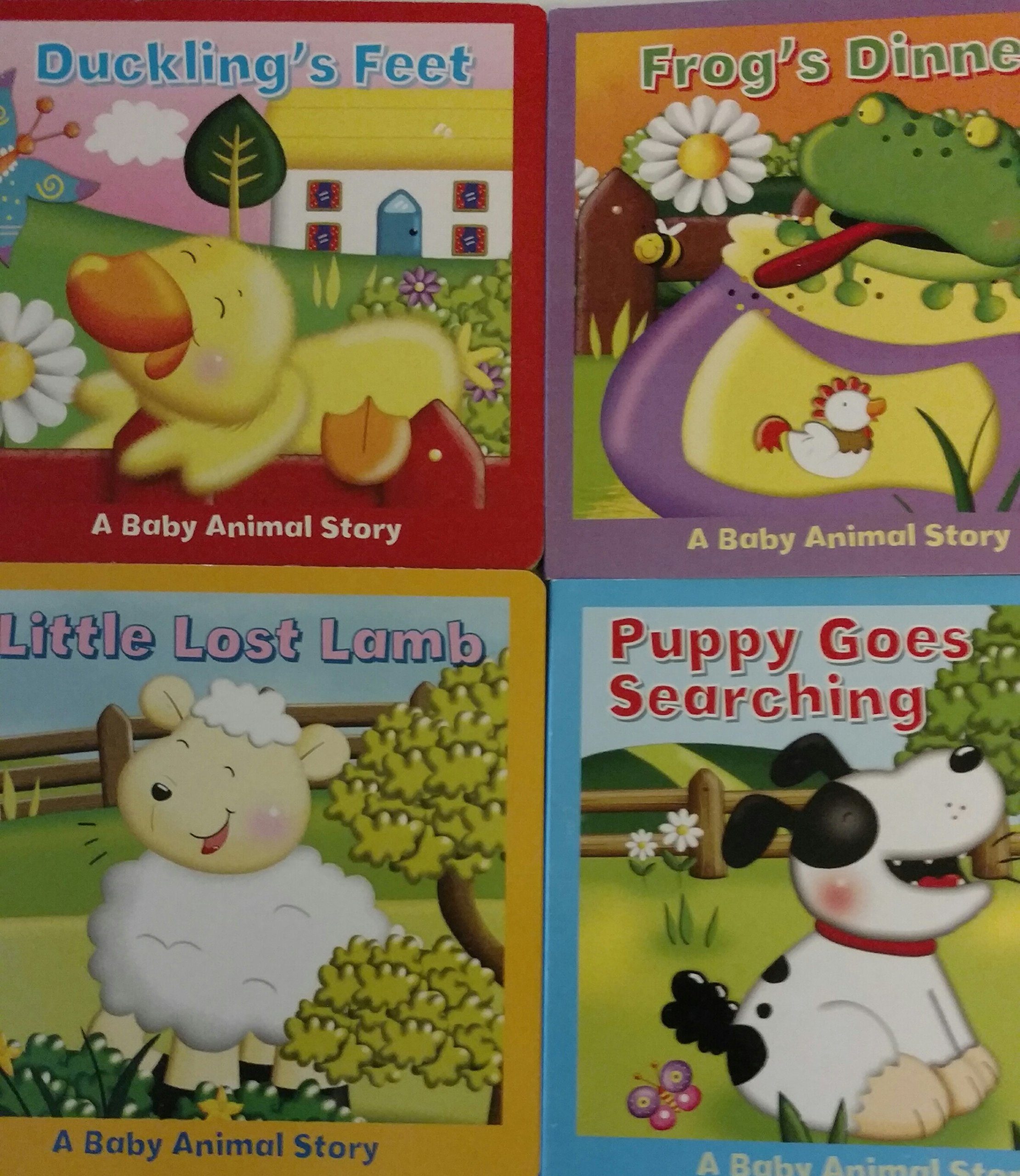 Baby Animal Story, Duckling's Feet, Frog's Dinner, Little Lost Lamb ...
