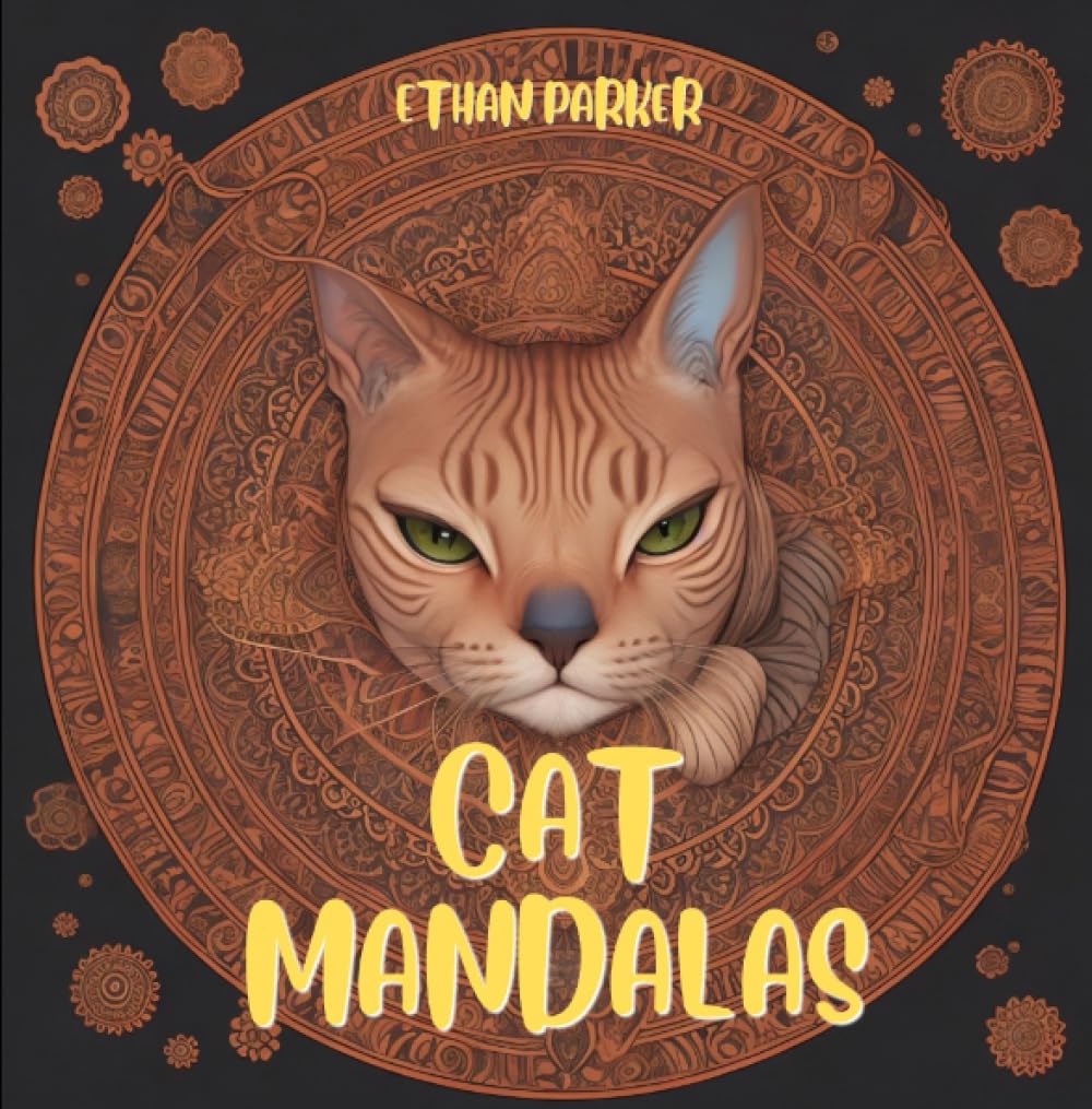 Cat Mandalas for Coloring by Etan Parker | Goodreads