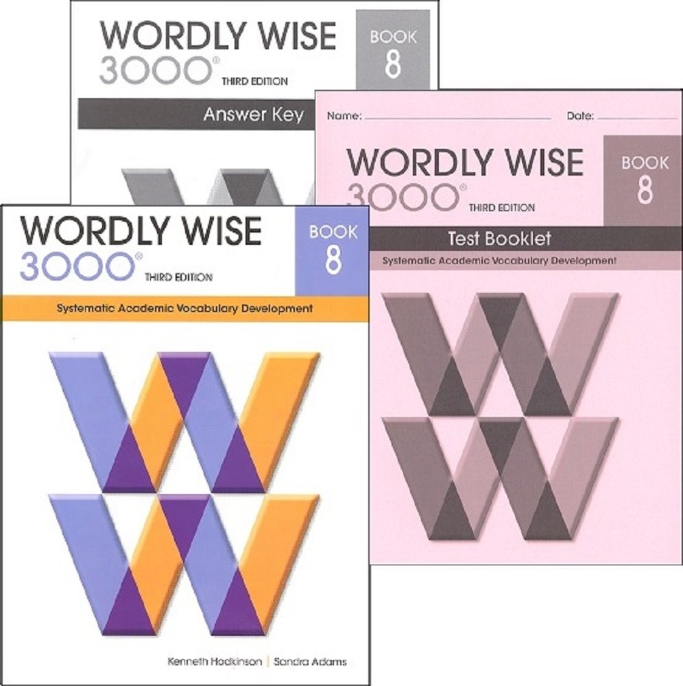 Wordly Wise 3000 Grade 8 SET -- Student, Answer Key and Tests by ...