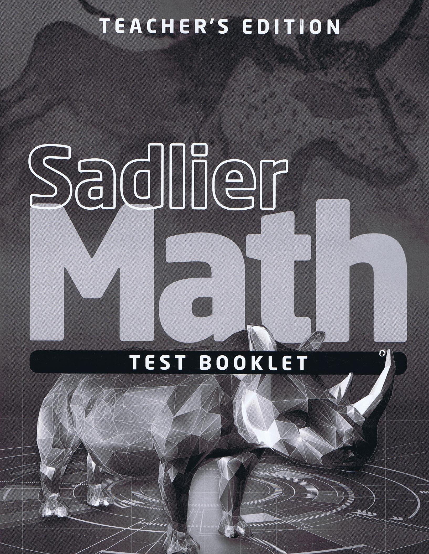 Sadlier Math, Grade K, Test Booklet Teacher's Edition by Sadlier Oxford ...