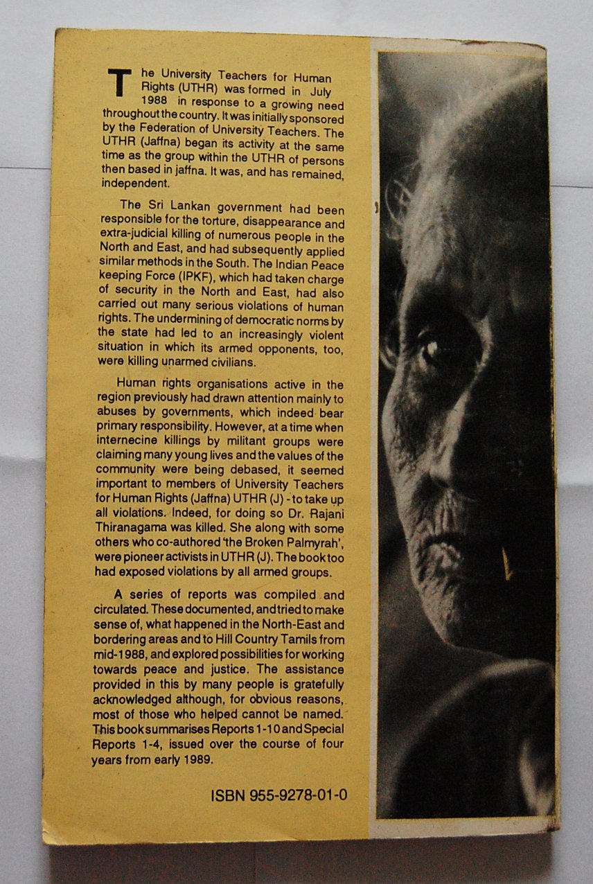 Someone else's war: An account of Eelam War II and the latter stages of ...