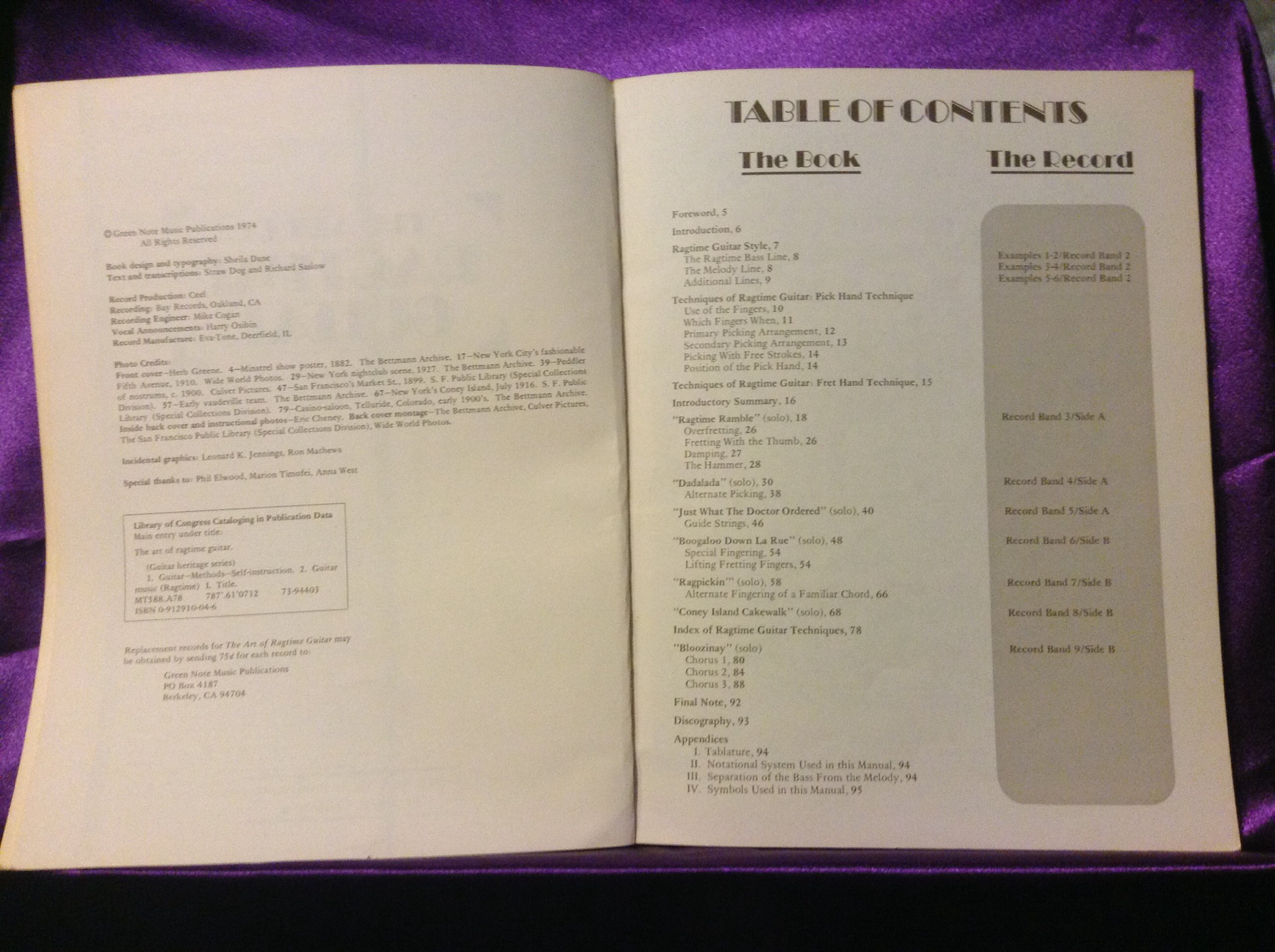 The art of ragtime guitar. by Green Note Music Publications | Goodreads