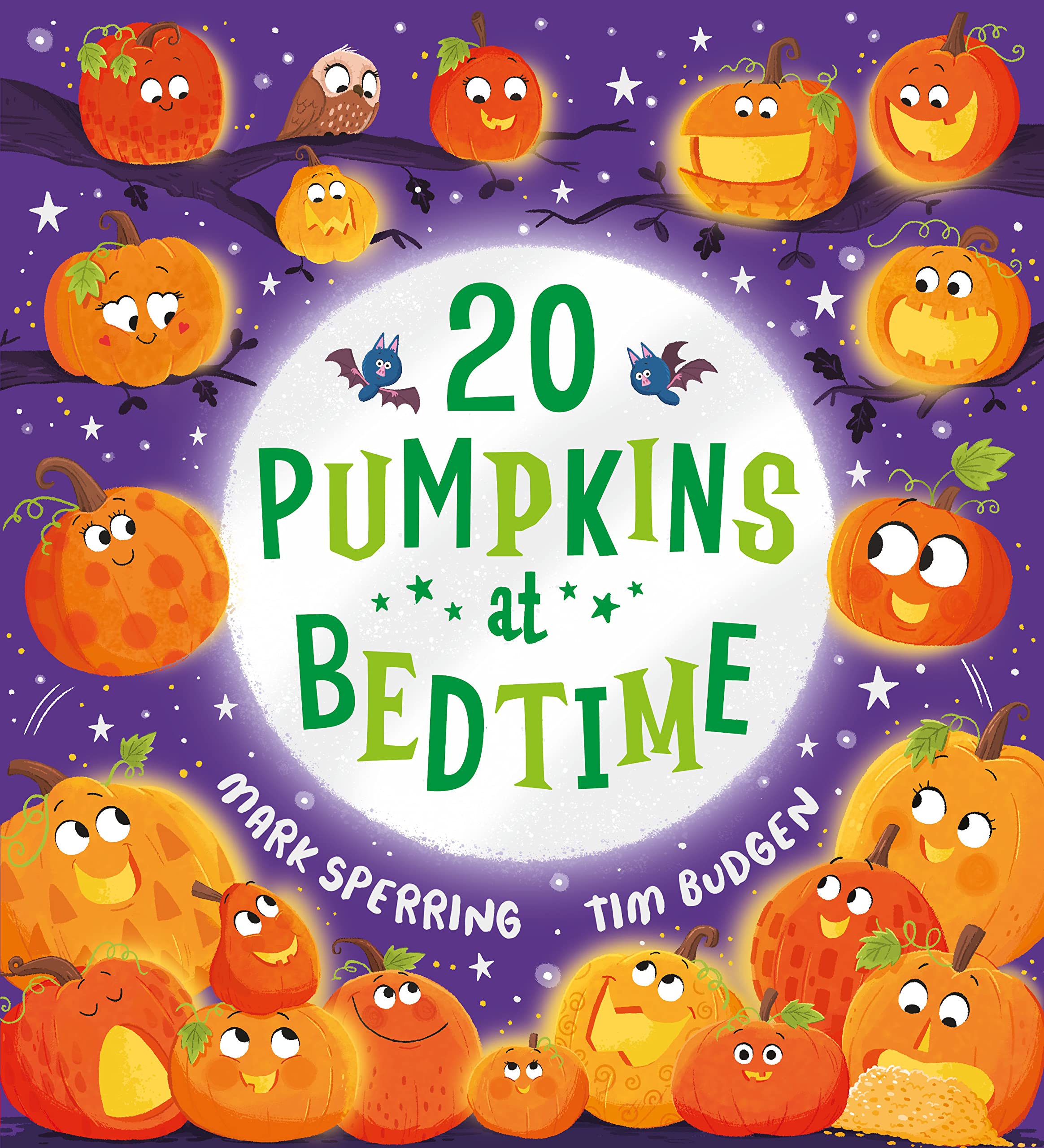 Twenty Pumpkins at Bedtime: A spookily fun count-to-twenty picture book ...