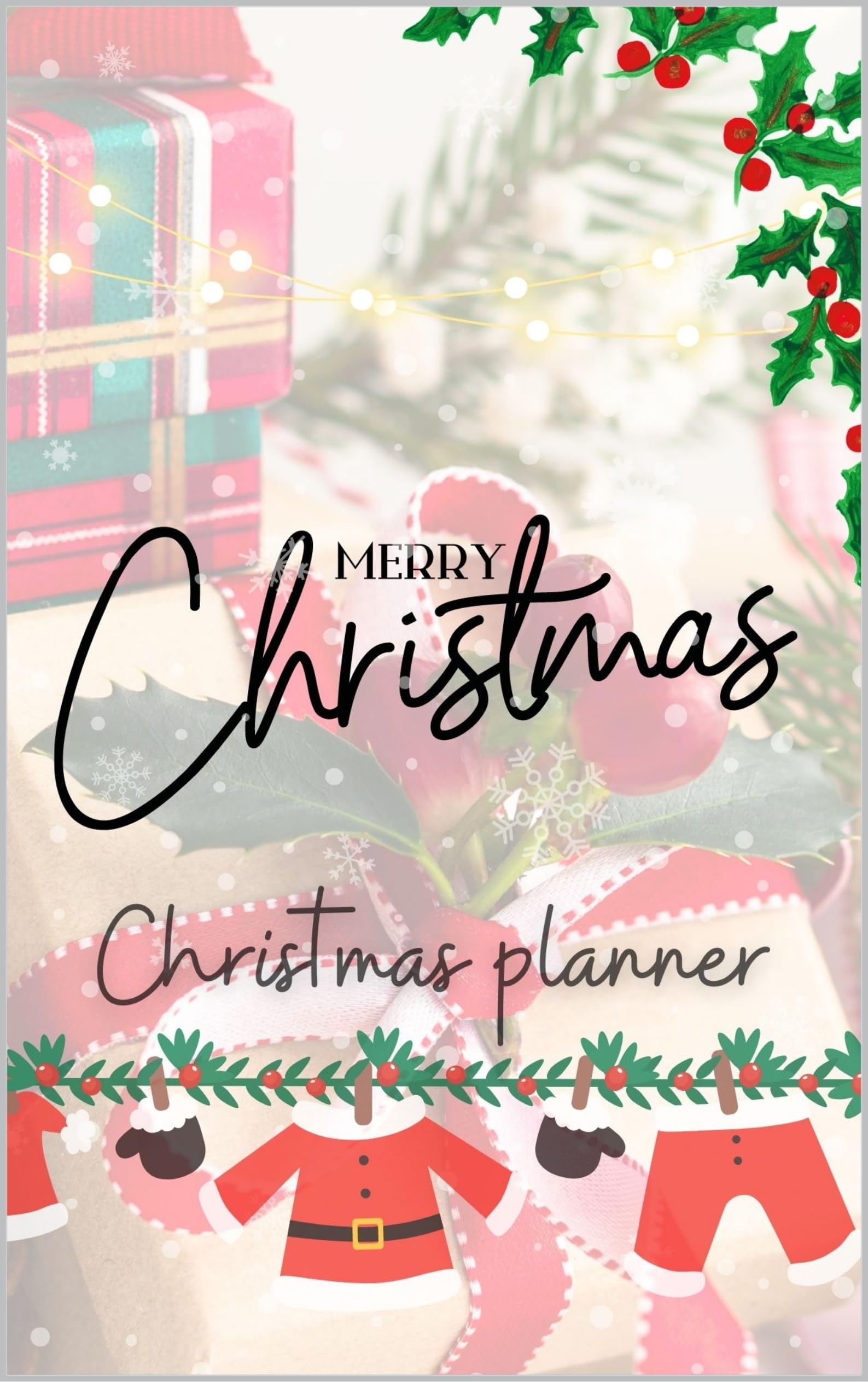 Christmas Daily Planner: 32 Pages | Time Managment | Christmas ...
