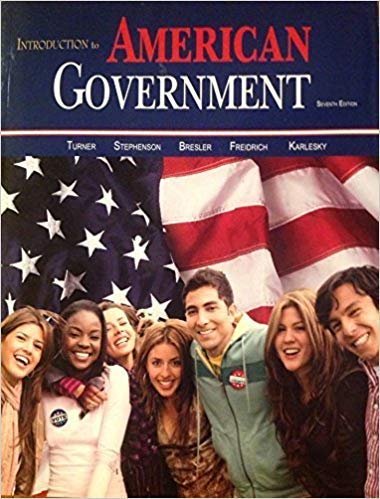 Introduction to American Government 7th Edition by Charles C. Turner ...