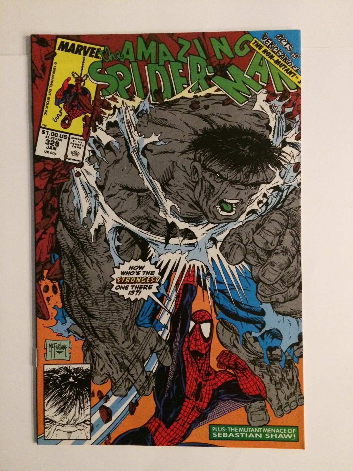The Amazing Spider-Man (No. 328) by Todd McFarlane | Goodreads