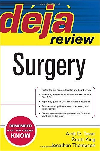 Deja Review Surgery by Tevar, Amit, King, Scott, Thompson, Jonathan ...