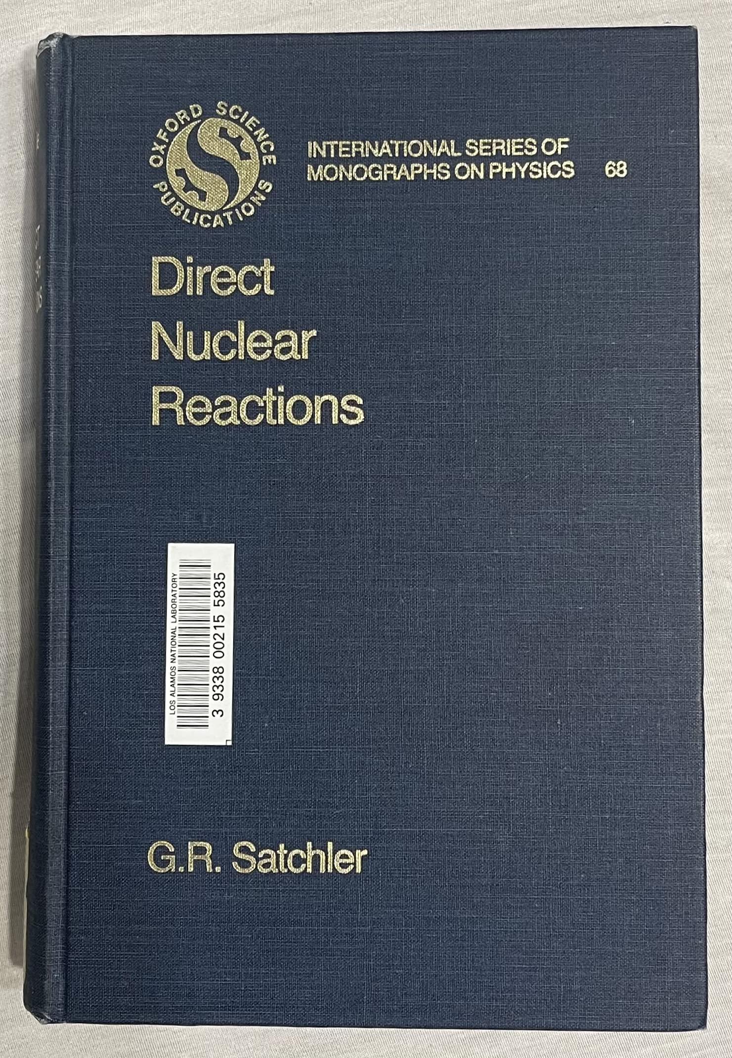 Direct Nuclear Reactions by George Raymond Satchler | Goodreads