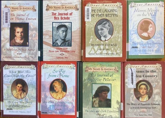 Dear America 8 Book Set - Julie Weiss, William Thomas Emerson, Emma ...