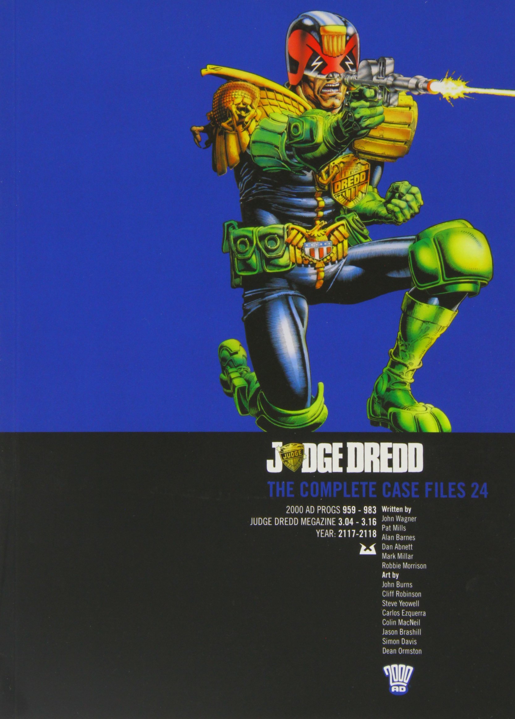 Judge Dredd: Volume 24: The Complete Case Files by John Wagner (12-Feb ...