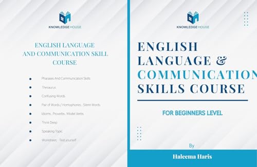 ENGLISH LANGUAGE AND COMMUNICATION SKILLS : For beginners by Haleema ...