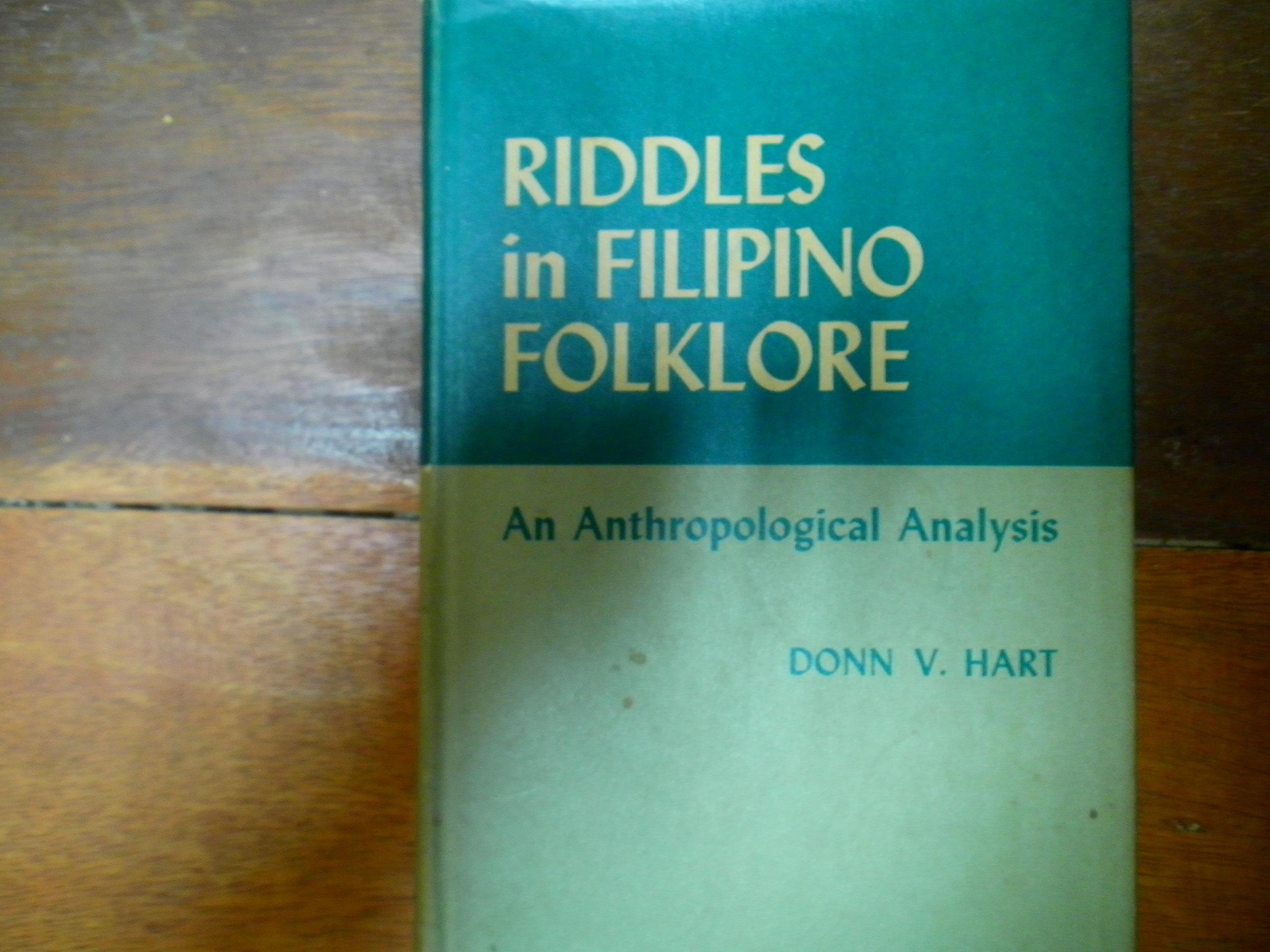 Riddles in Filipino Folklore by Donn V. Hart | Goodreads