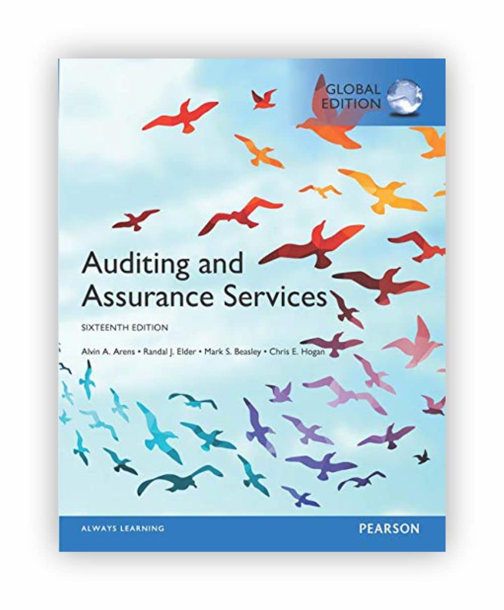 Auditing And Assurance Services by Alvin Arens [Paperback] by Alvin ...