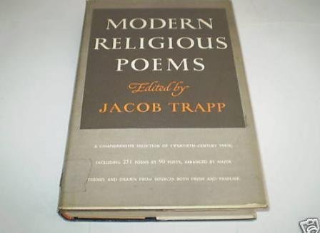Modern Religious Poems by Jacob Trapp | Goodreads
