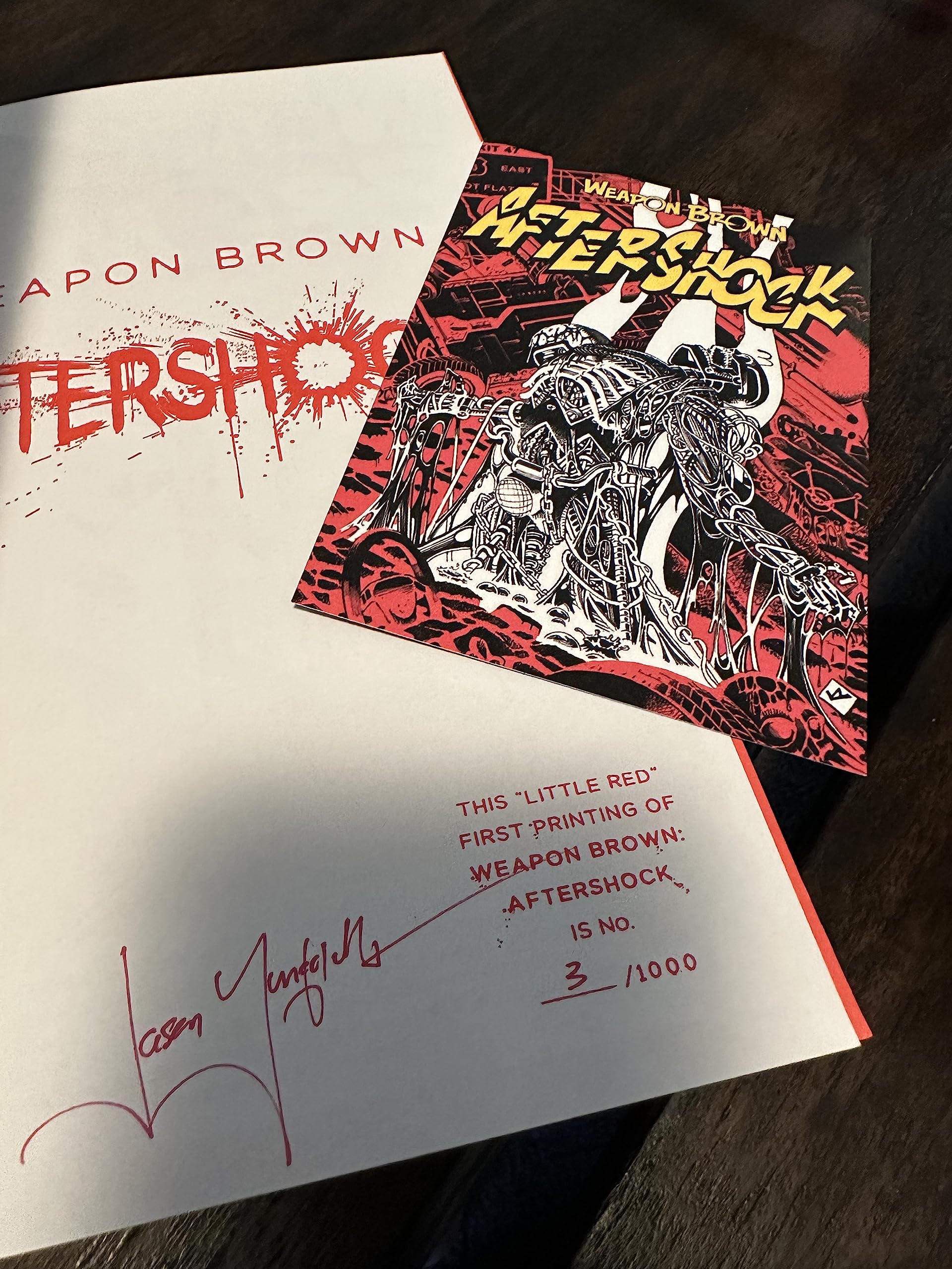 Weapon Brown: Aftershock by Jason Yungbluth | Goodreads