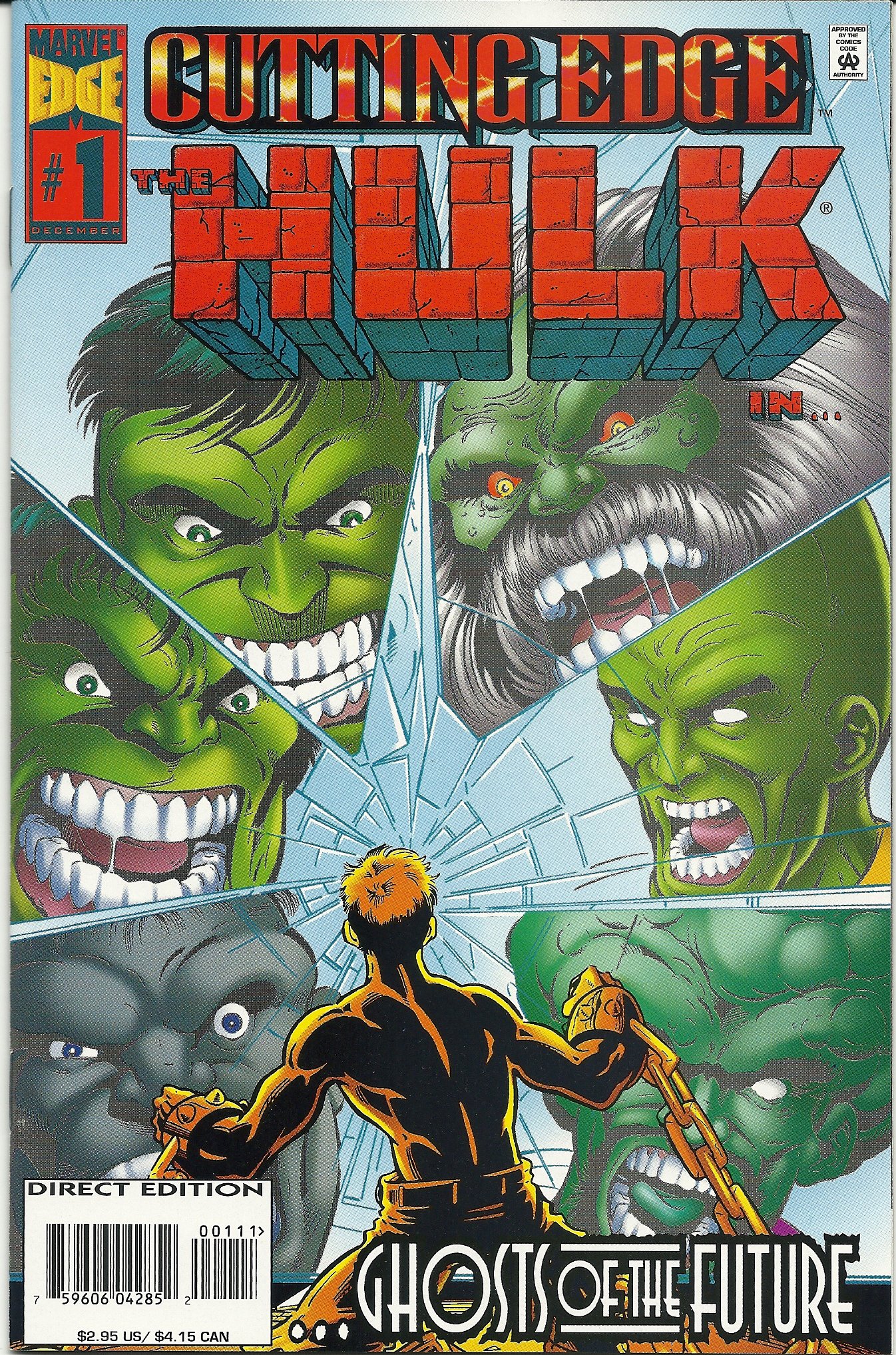 Cutting Edge: The Hulk In Ghosts Of The Future by Bill Messner-Loebs ...