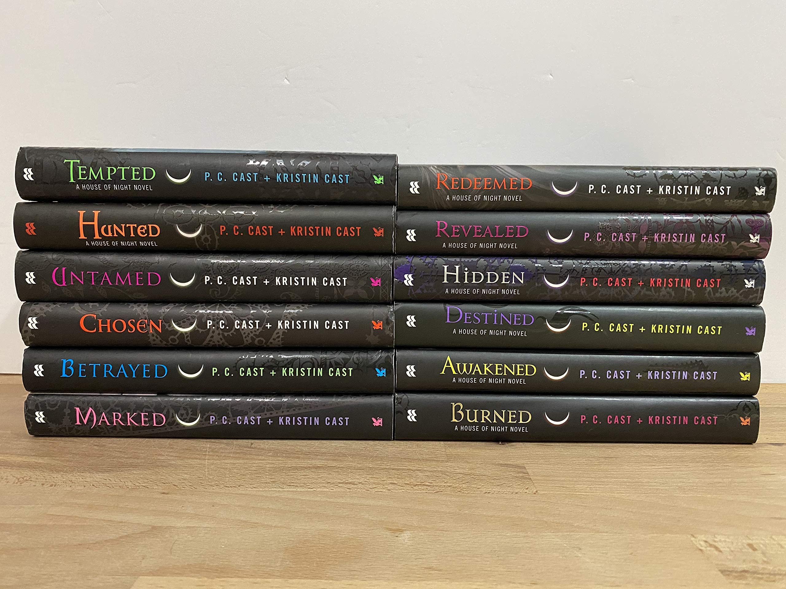 House of Night Series Complete Set: 12 Book Volumes 1-12 Hardcover by P ...