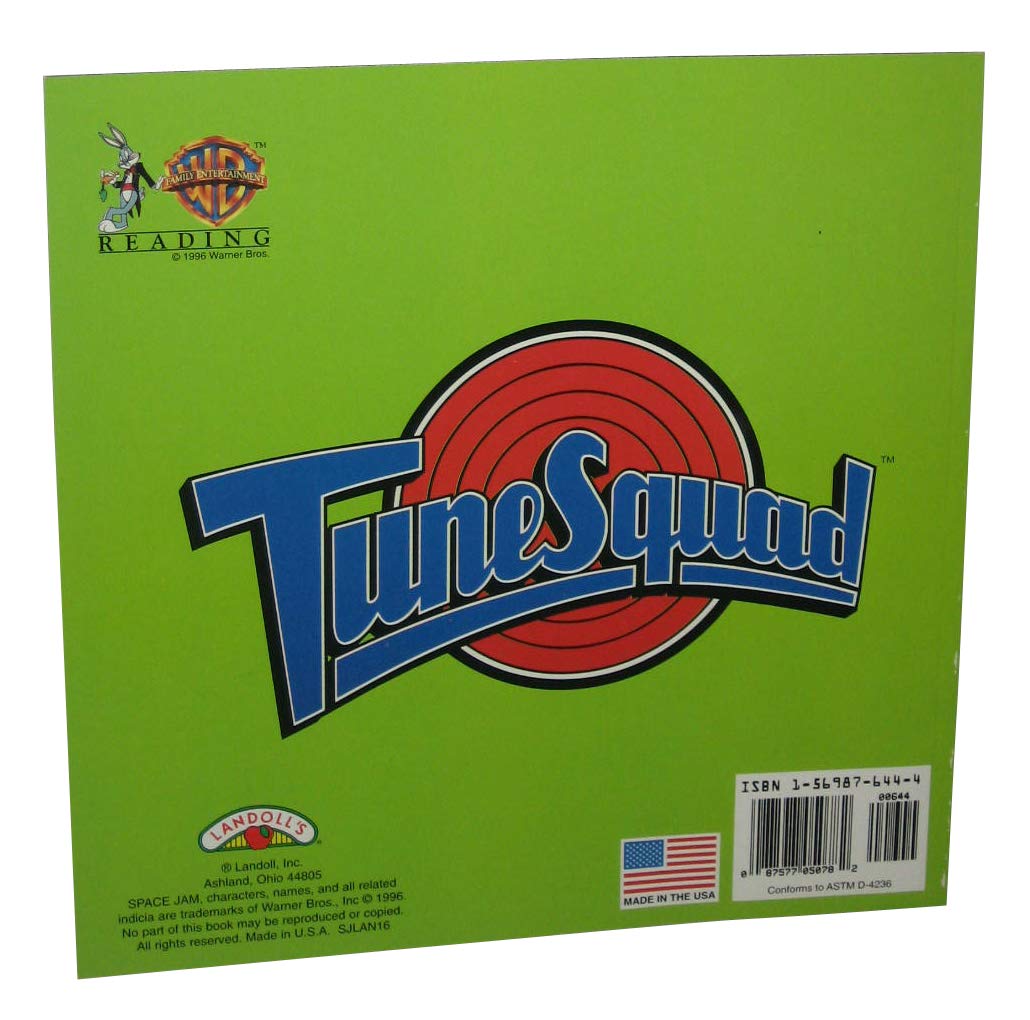 The Monstars Go to Court: Space Jam Courtside Action Sticker Book by ...