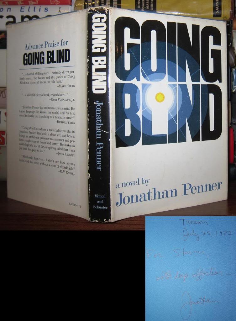 Going Blind by Jonathan Penner | Goodreads