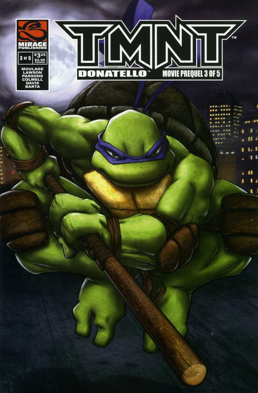 TMNT Donatello Movie Prequel 3 of 5 (Mirage Publishing) by Lawson ...