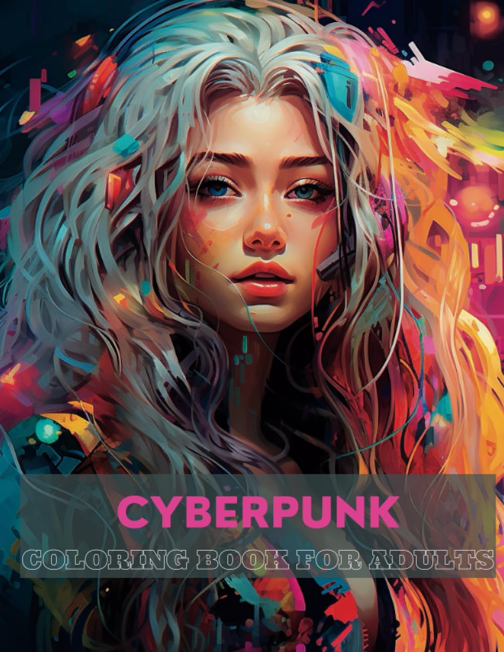 Cyberpunk Coloring Book: 20+ Anime Inspired Scenes To Color in a ...