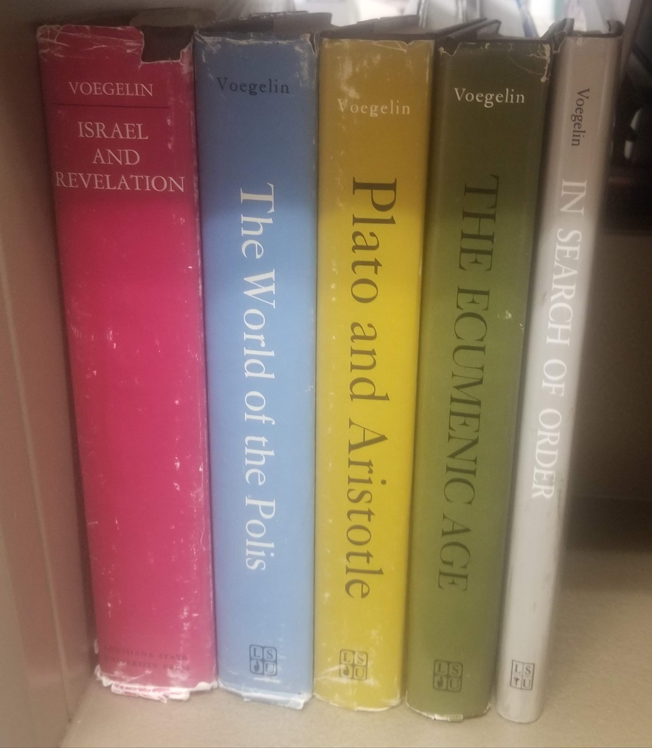 Order and history. COMPLETE SET. by Eric Voegelin | Goodreads