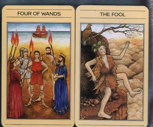 THE MYTHIC TAROT WITH Cards Illustrated by Tricia Newell by Juliet ...