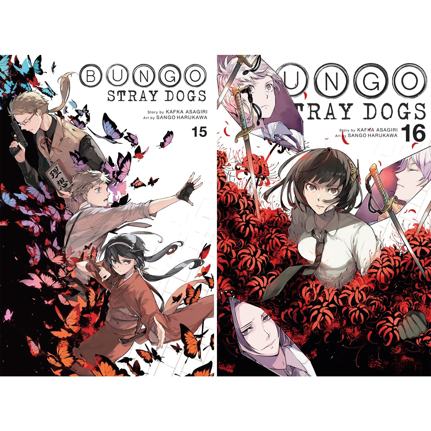 Bungo Stray Dogs Manga Set Vol 9-16 by Kafka Asagiri | Goodreads