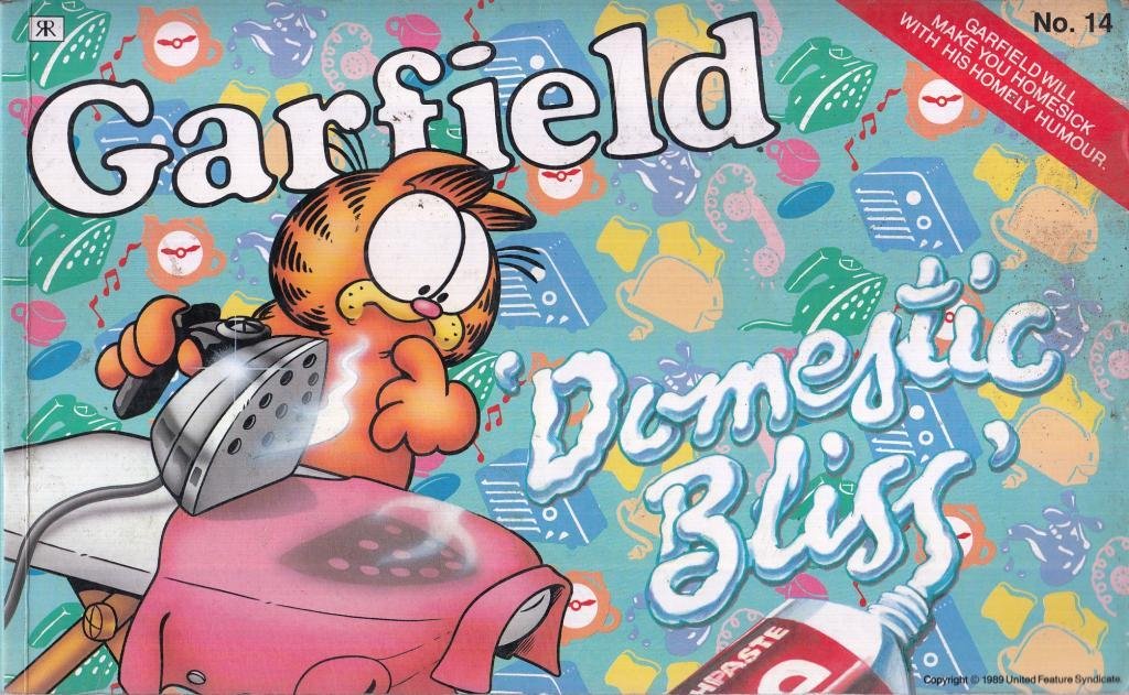 Garfield Landscape Books: Domestic Bliss by Jim Davis | Goodreads