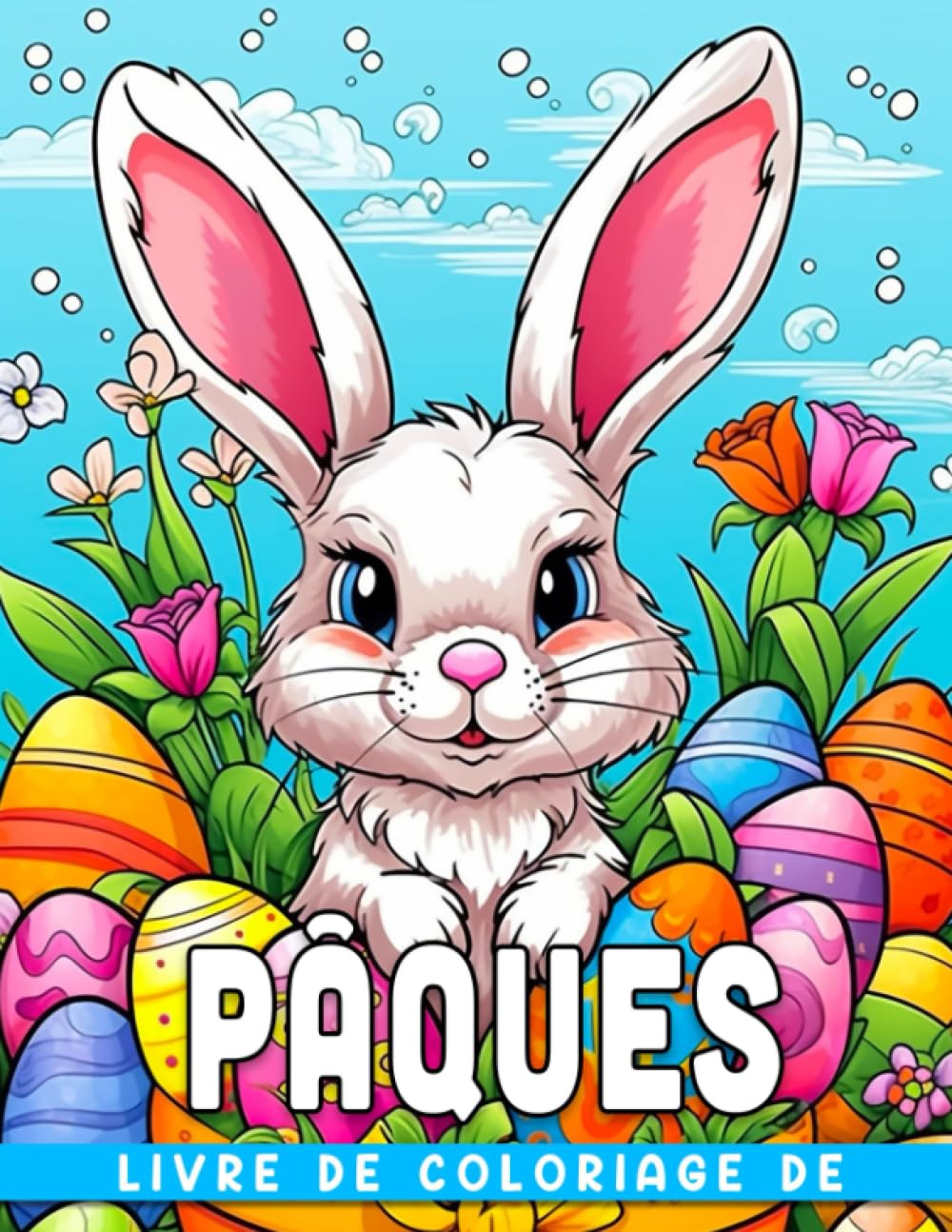 Livre de coloriage de Pâques: Profitez de Pâques avec 30 pages d ...