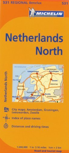 Michelin Netherlands North Map 531 by Michelin | Goodreads