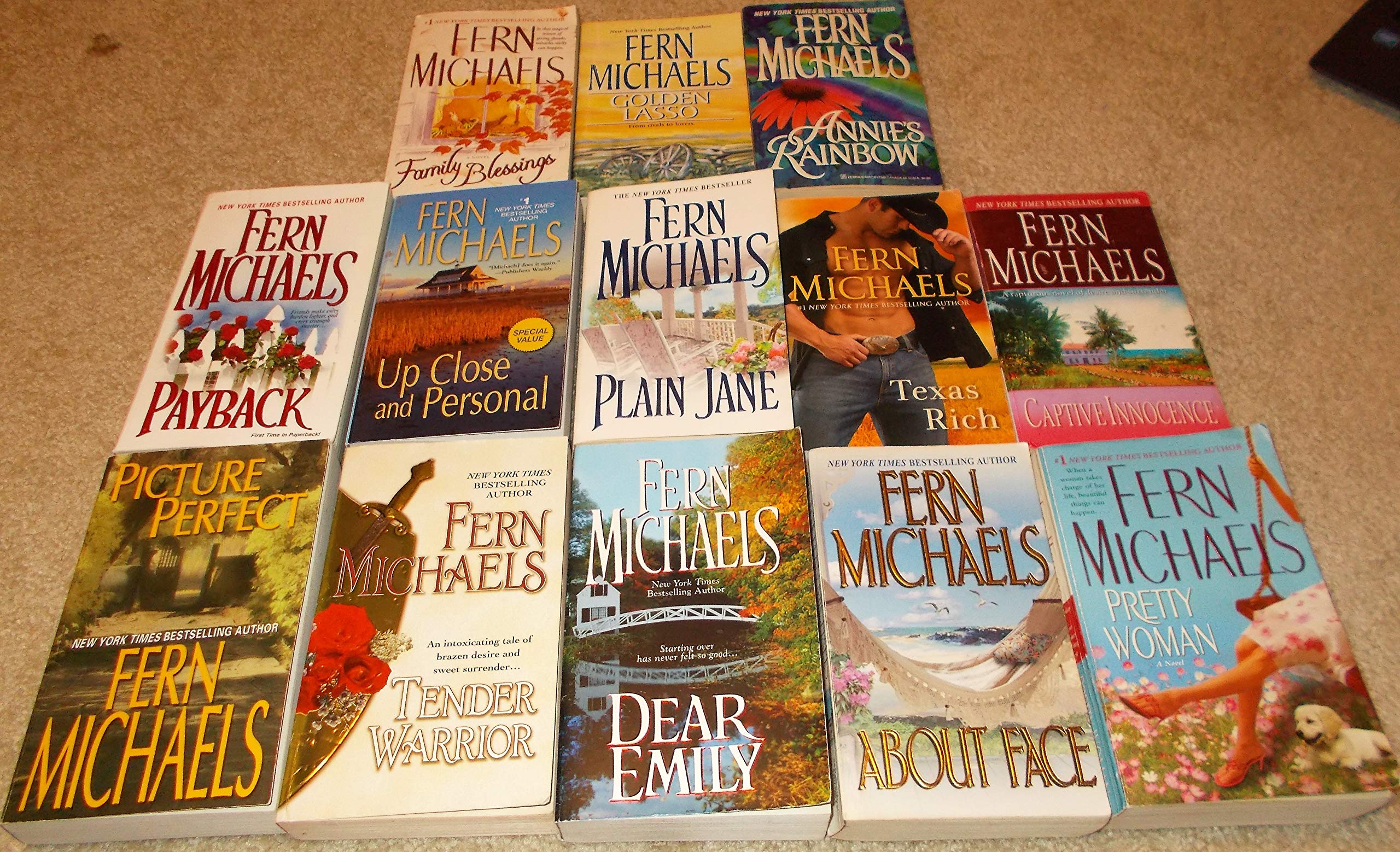 Fern Michaels: About Face/Annie's Rainbow/Captive Innocence/Dear Emily ...