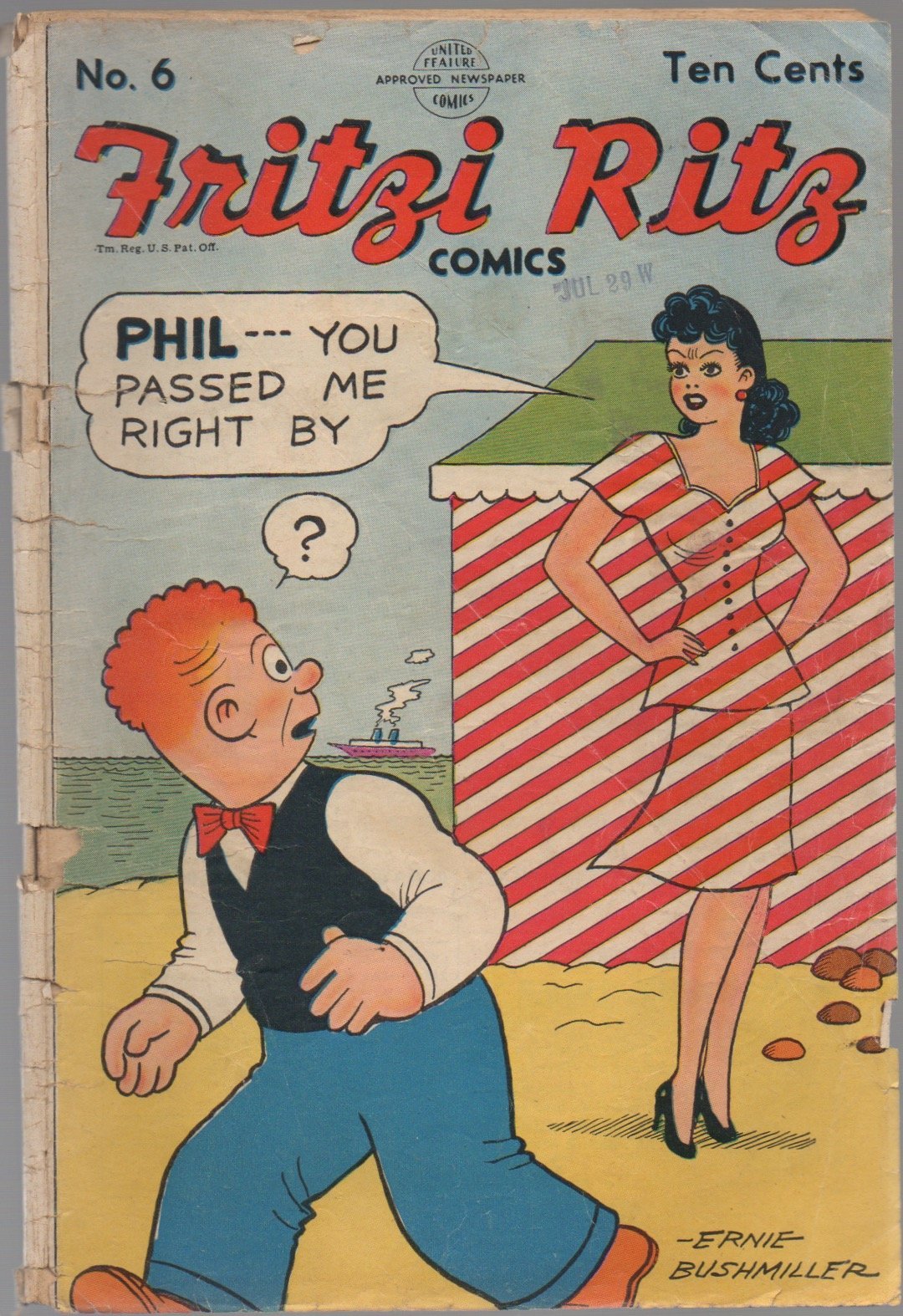 Fritzi Ritz Comics, no. 6 (1949), also featuring Abbie an' Slats by ...