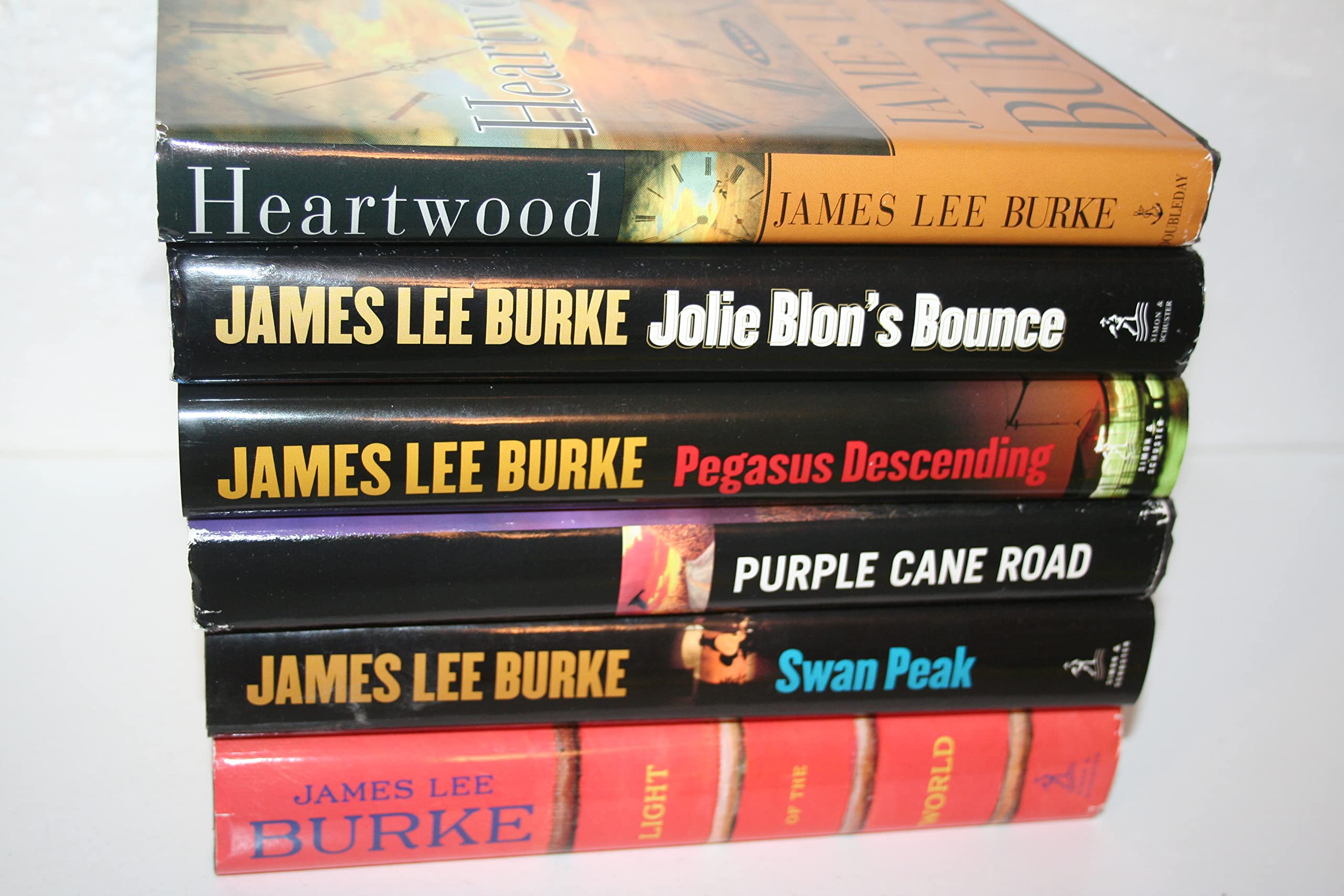 James Lee Burke 6-Book Collection: 5- Dave Robicheaux and 1- Billy Bob ...