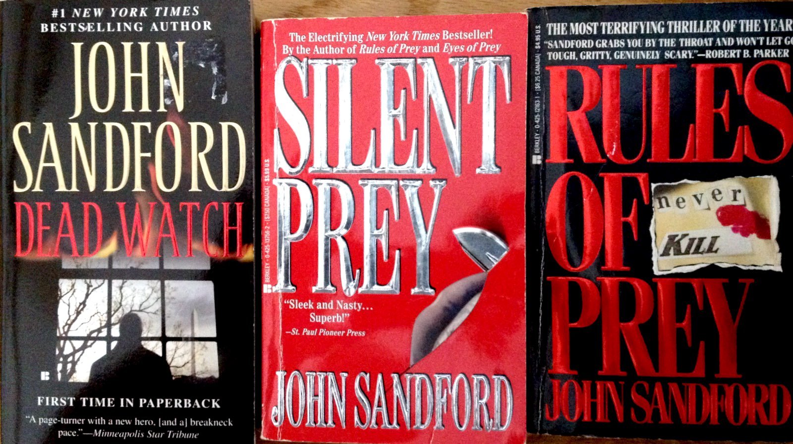 John Sanford - (Set of 3) by John Sanford | Goodreads
