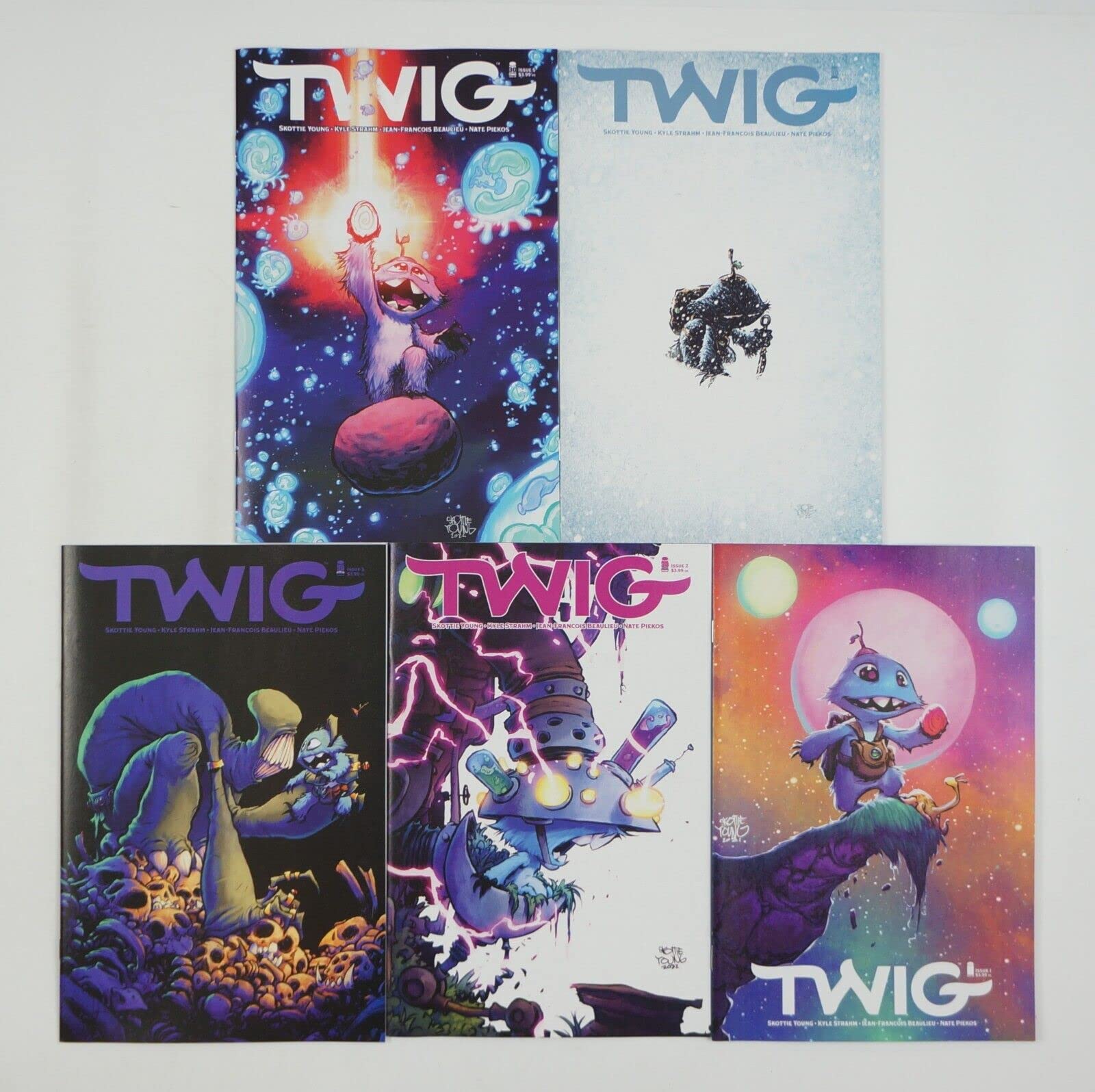 Skottie Young's Twig #1-5 full set of variant covers by Skottie Young ...