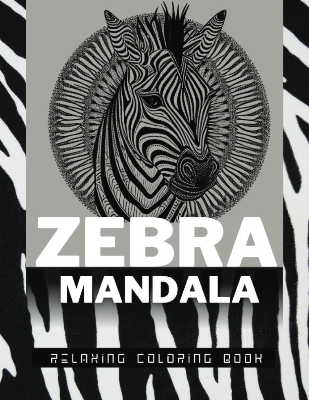 Zebra Mandala Coloring Book: 30 Unique Patterns by Page Journey Books ...