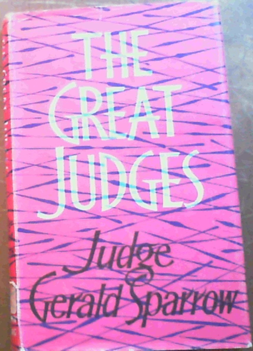 The great judges by Unknown | Goodreads