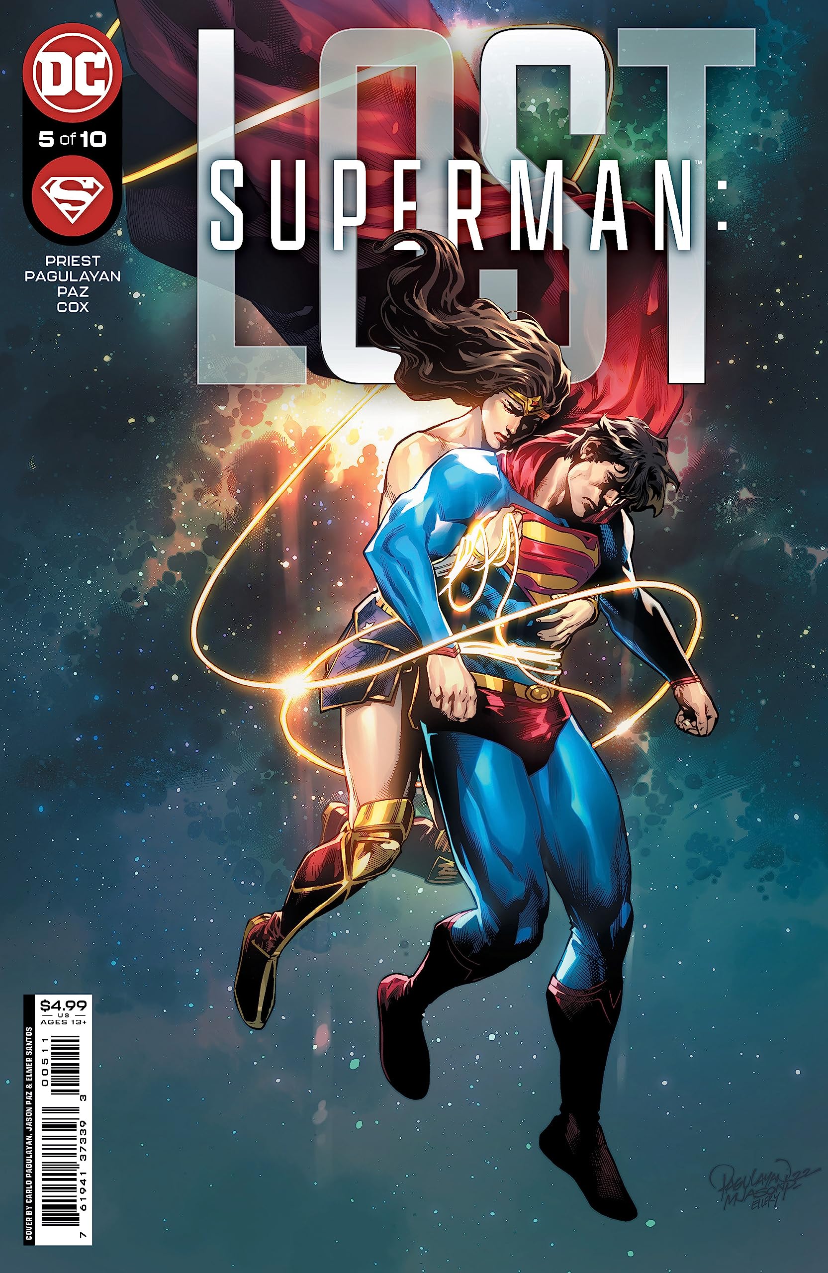 SUPERMAN LOST #5 (OF 10) COVER A CARLO PAGULAYAN & JASON PAZ by ...