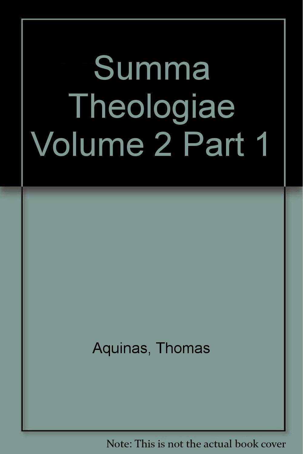 Summa Theologiae Volume 1 Part 1 by Thomas Aquinas | Goodreads