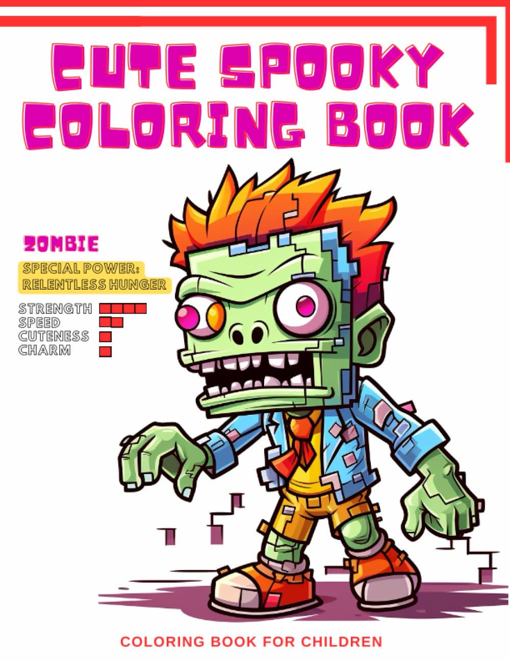 Cute Spooky Coloring Book: Coloring Book for Children by Artemis David ...