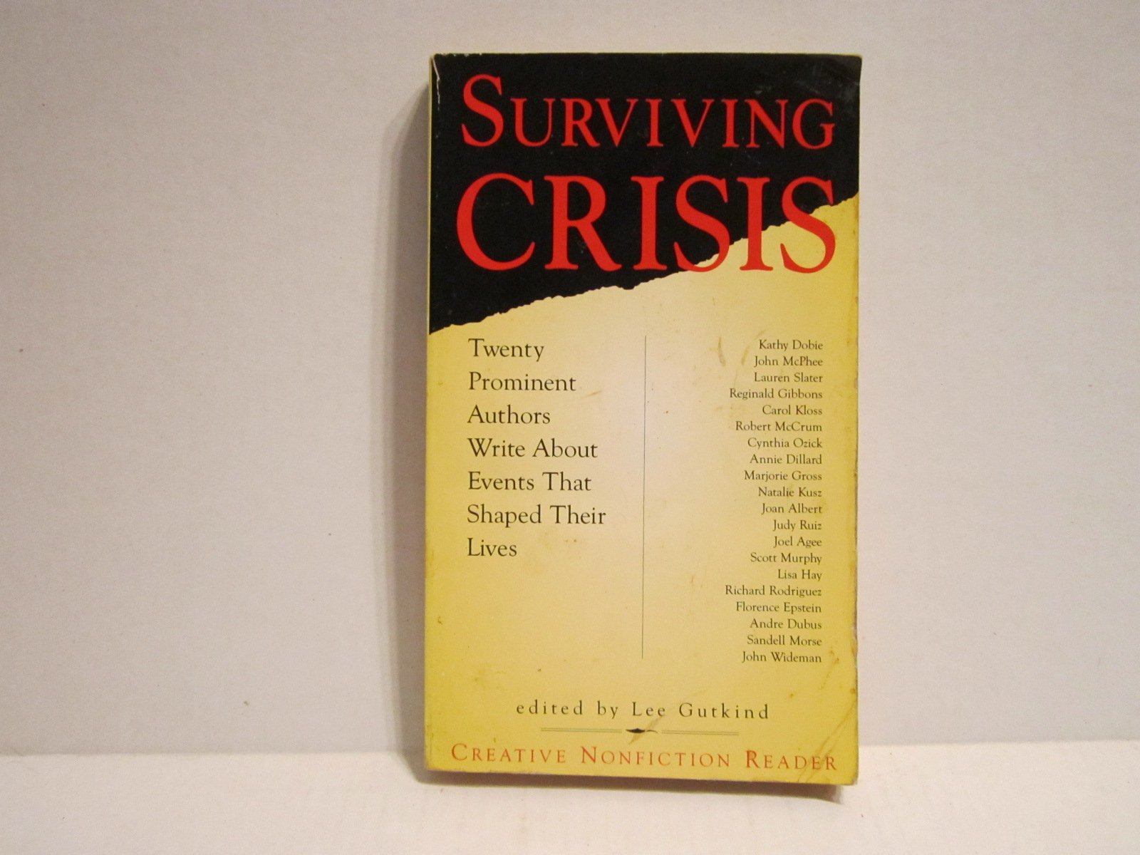 Surviving Crisis: 20 Prominent Authors Write About Events That Shaped ...