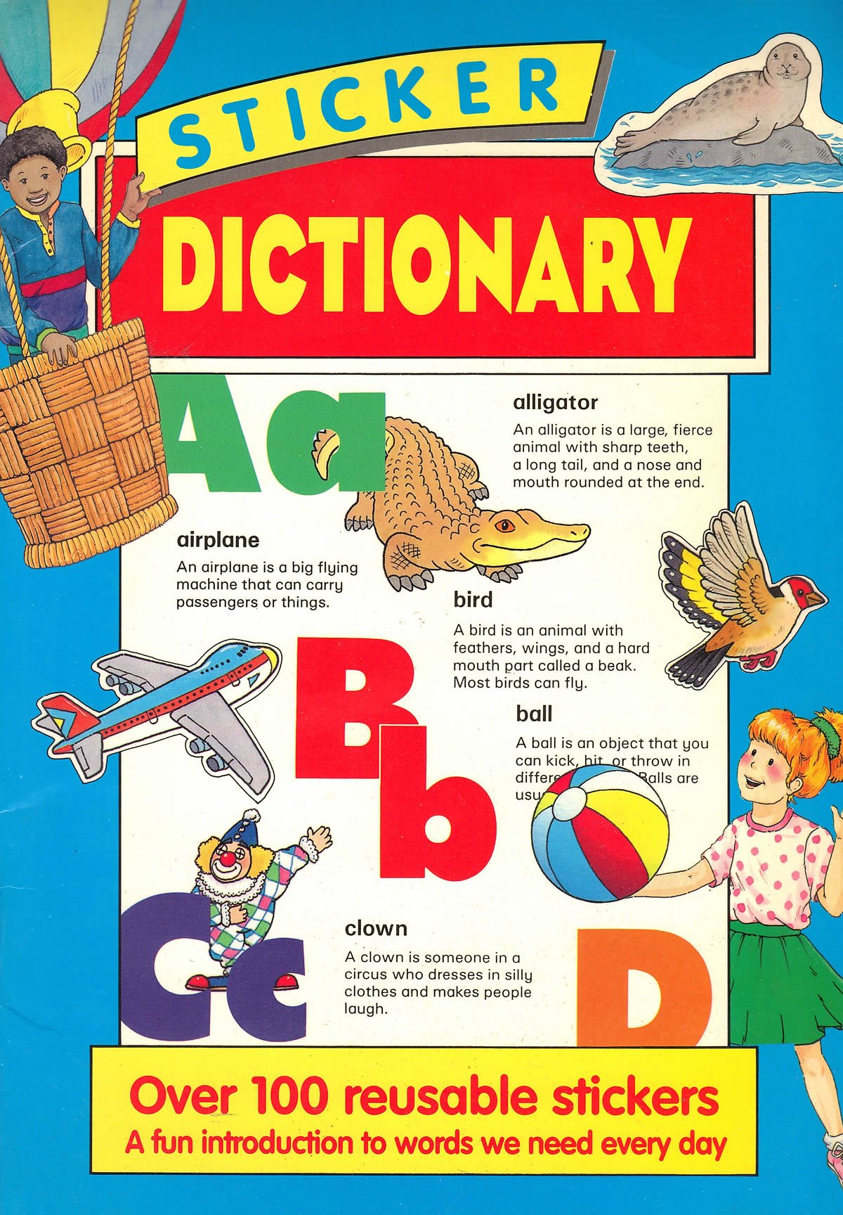 Sticker Dictionary: Over 100 Reusable Stickers to Help You Learn About ...