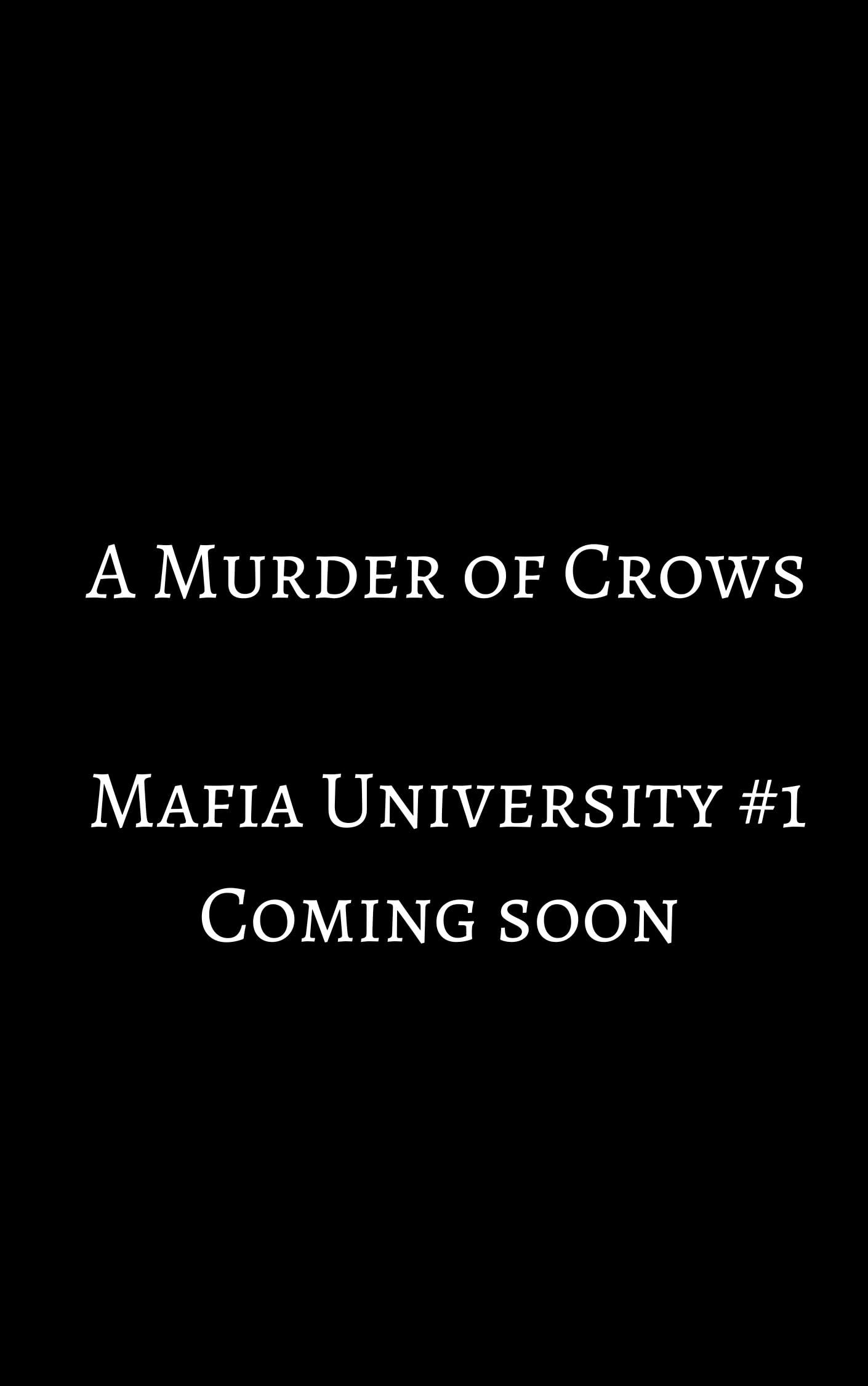 A Murder of Crows: Mafia University #1 by Evelyn Flood | Goodreads
