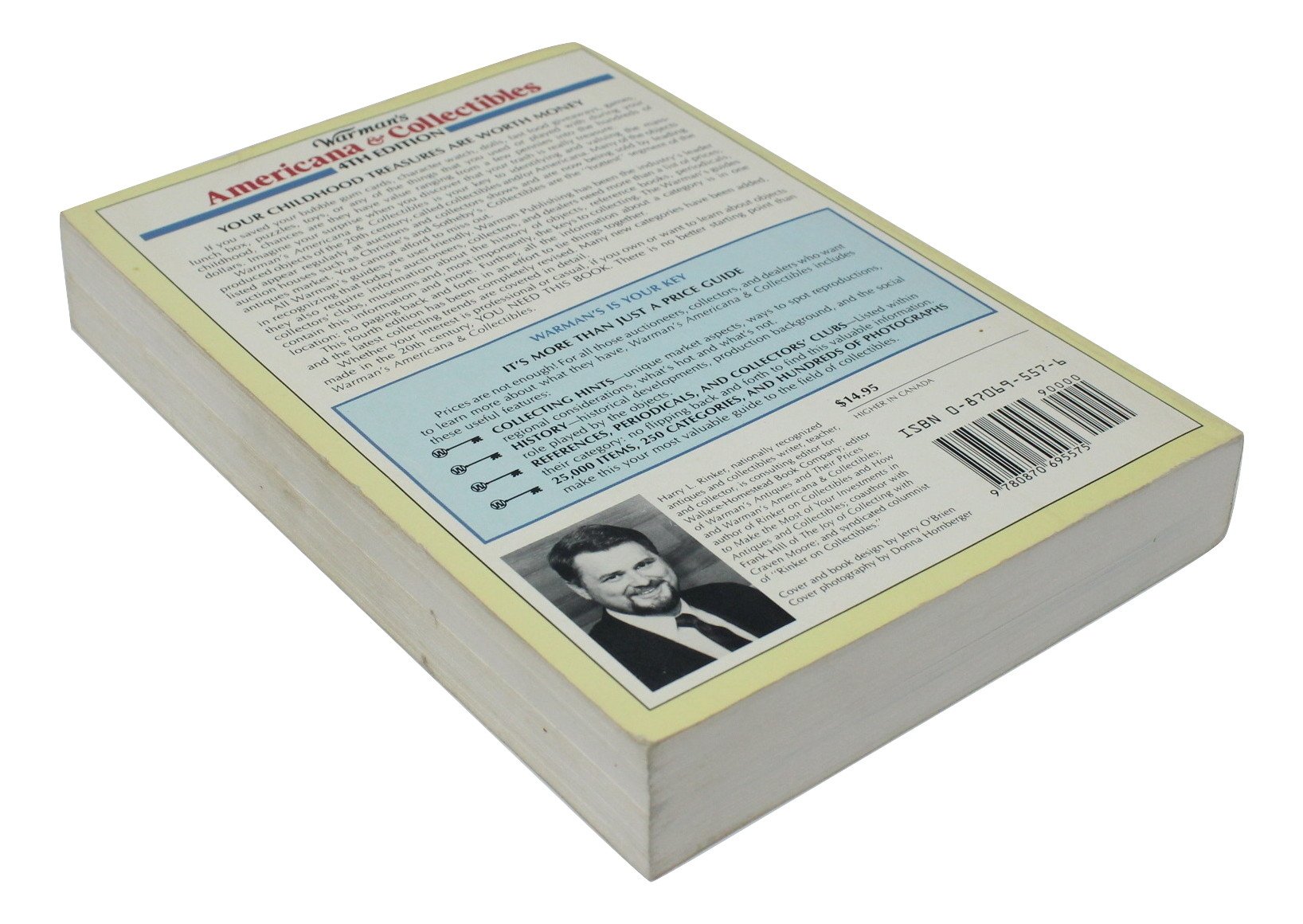 Warman's Americana and Collectibles, Fourth Edition by Harry Rinker ...