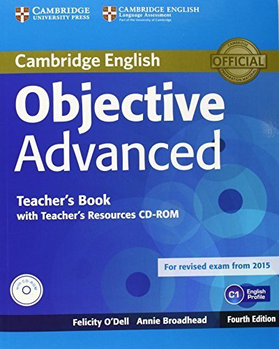 Objective Advanced Teacher's Book with Teacher's Resources CD-ROM 4th ...