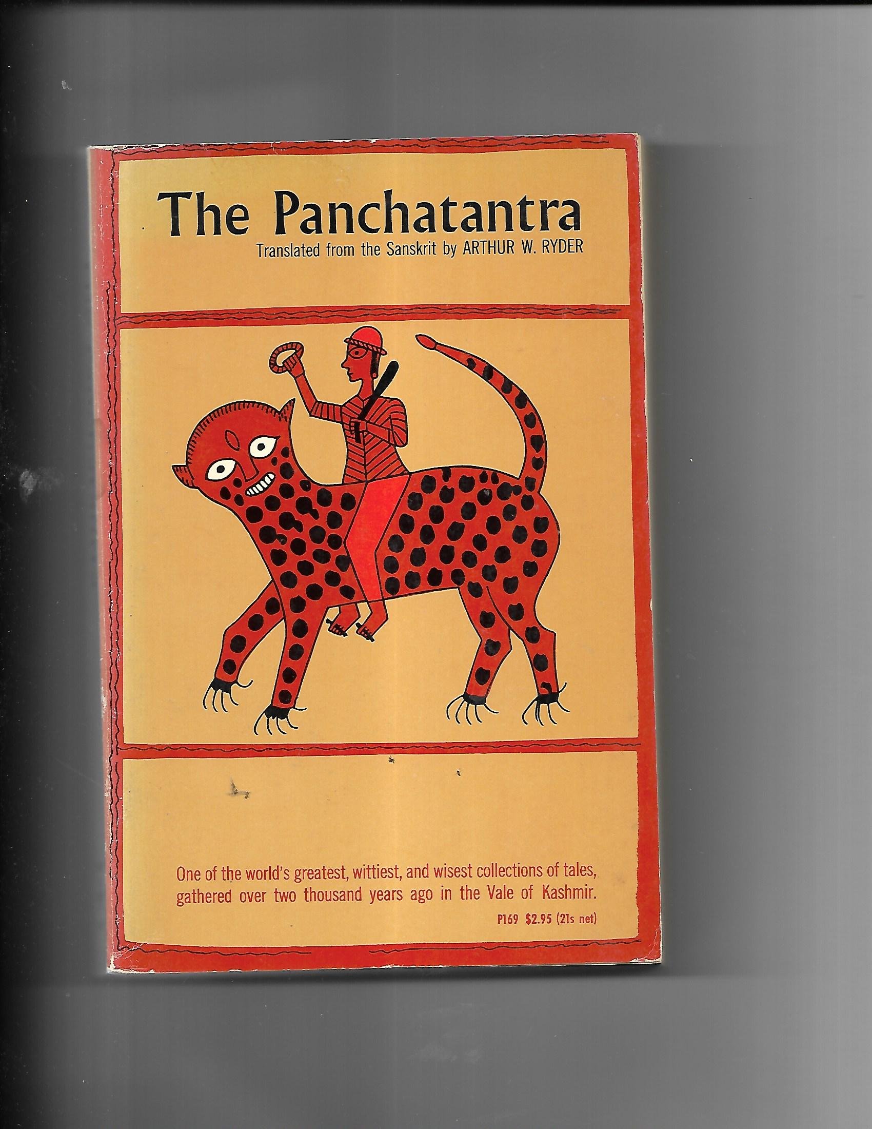 The Panchatantra by Arthur W (translator) Ryder | Goodreads