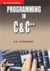 Programming In C & C++ by S. S. Khandare by S.S. Khandare | Goodreads